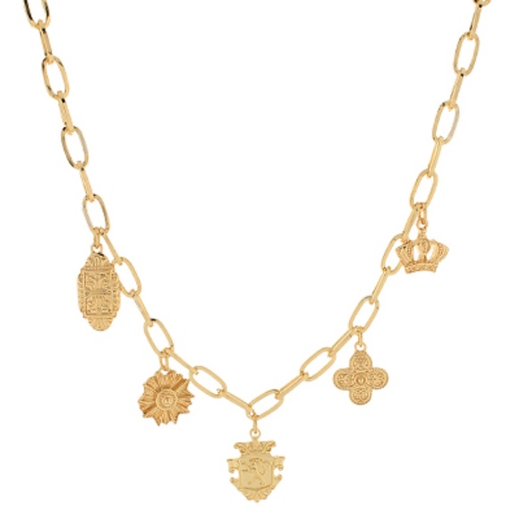 Fleurish Jewelry | Jewelry | Clover Multi Charm Station Necklace | Poshmark